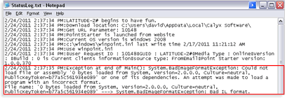 6618 MyCalyx Installation Proxy/Firewall Troubleshooting